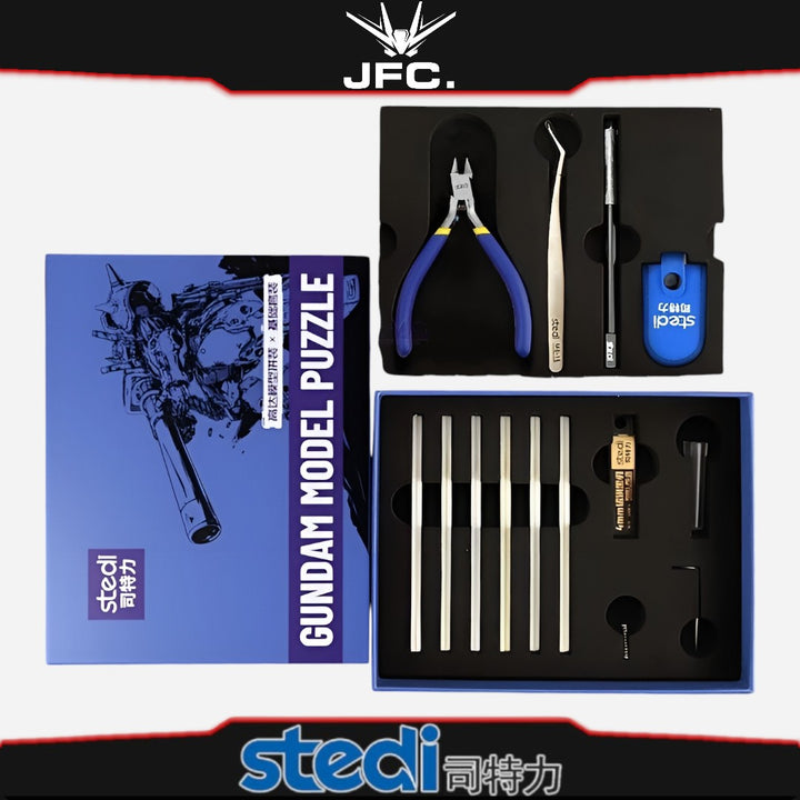 STEDI TZ-01 NOVICE TOOL SET FOR GUNPLA/MODEL KIT BUILDING – JFC.