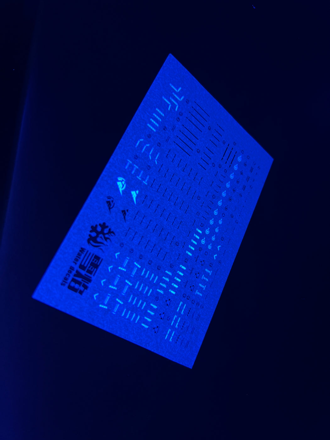HG-63 | 1/144 GUNDAM LFRITH FLUORESCENT WATERSLIDE DECAL – JFC.
